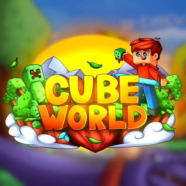 Telegram-канал "CubeWorld - Кубический сервер майнкрафт" — @cubeworld_pro — TGStat